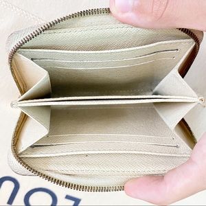 Louis Vuitton | Bags | Mini Azur Louis Vuitton Damier Wallet Auth ...